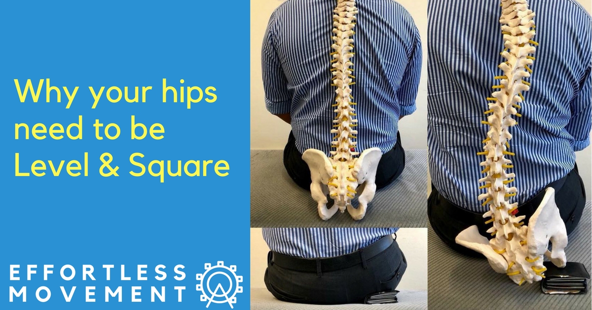 Hips Level & Square – EFFORTLESS MOVEMENT