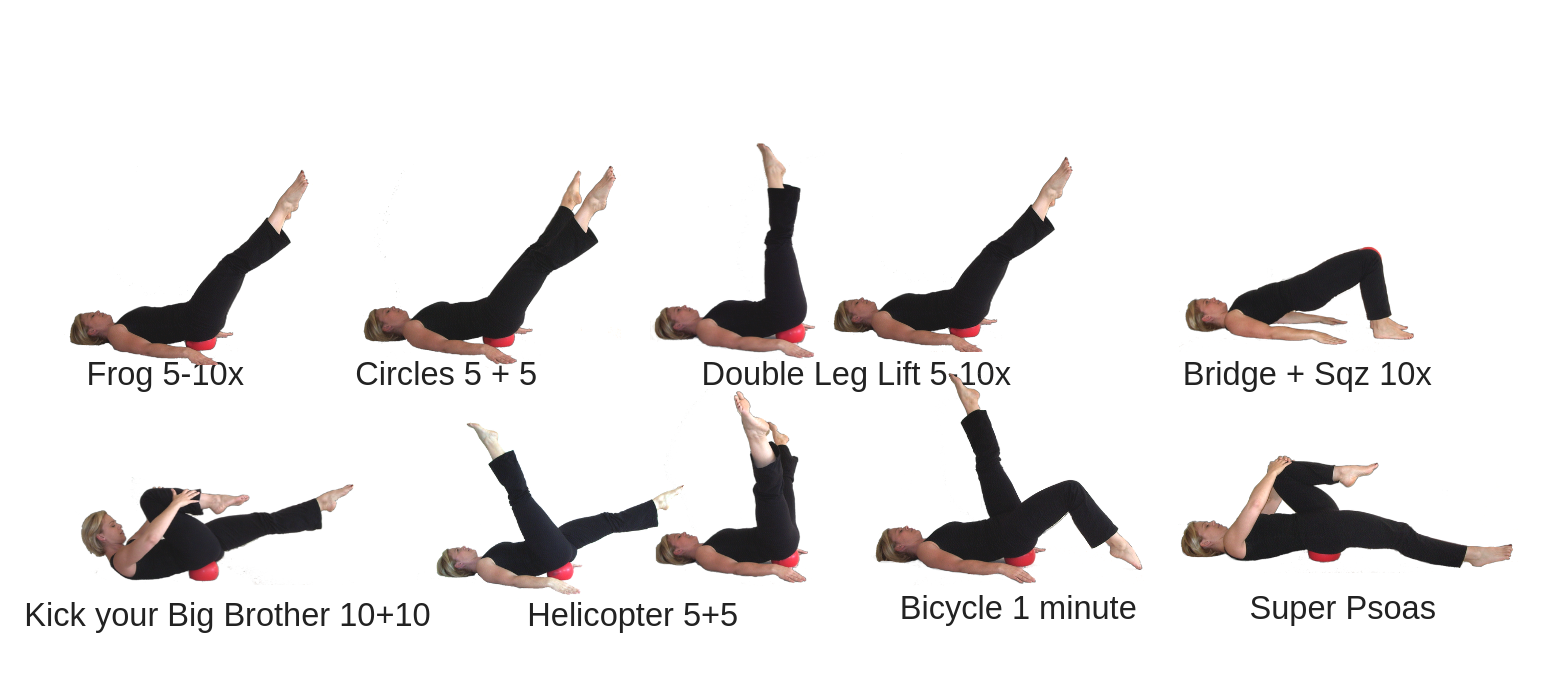 Barrel Exercises on the Squishy Ball – EFFORTLESS MOVEMENT